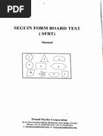 Culture Fair Intelligence Test (CFIT) Manual | PDF | Intelligence ...