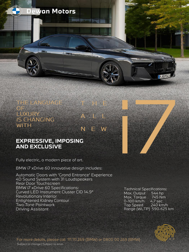 BMW I7 - Updated | PDF