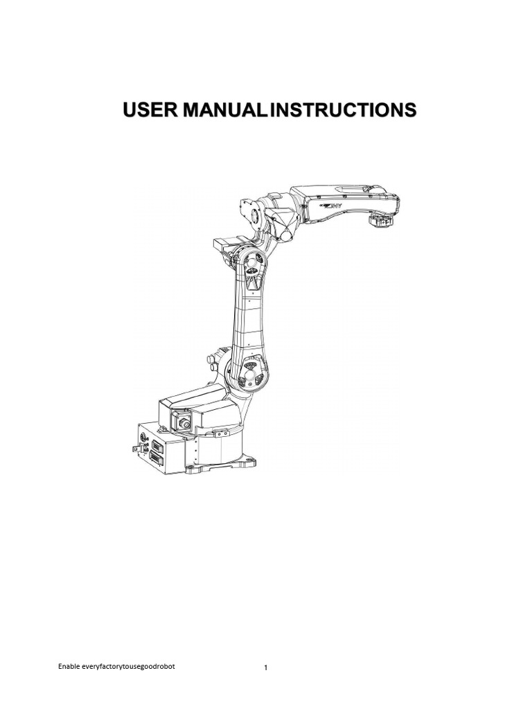 Robot Installation and Safety Manual | PDF | Equipment | Electricity