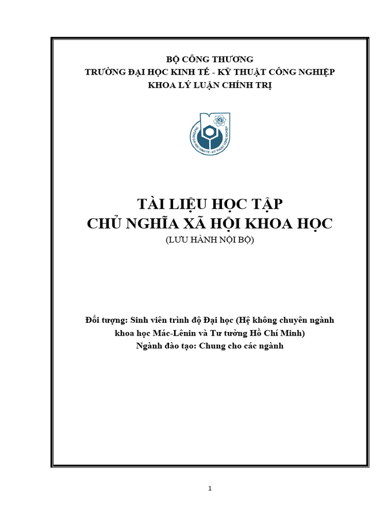 6.TLHT Mã N CNXH KH | PDF