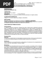 TESTRI Prospecto | PDF | Vitamina D | Medicamentos con receta