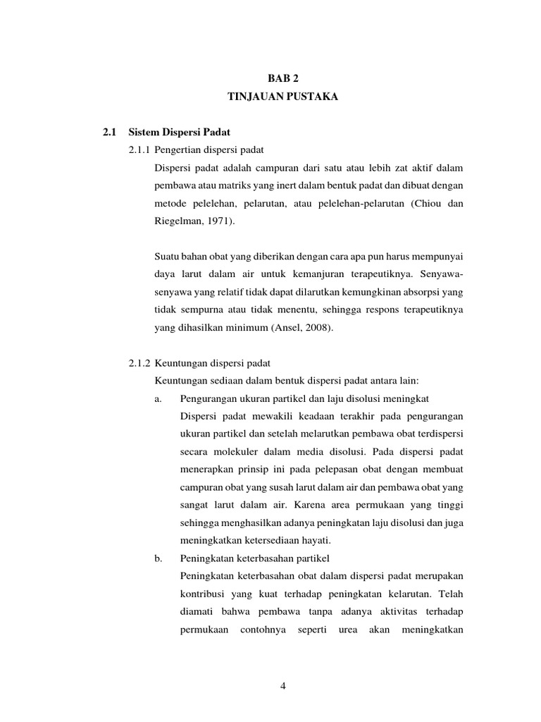 Keuntungan dan Kerugian Dispersi Padat | PDF | Kesehatan Holistik