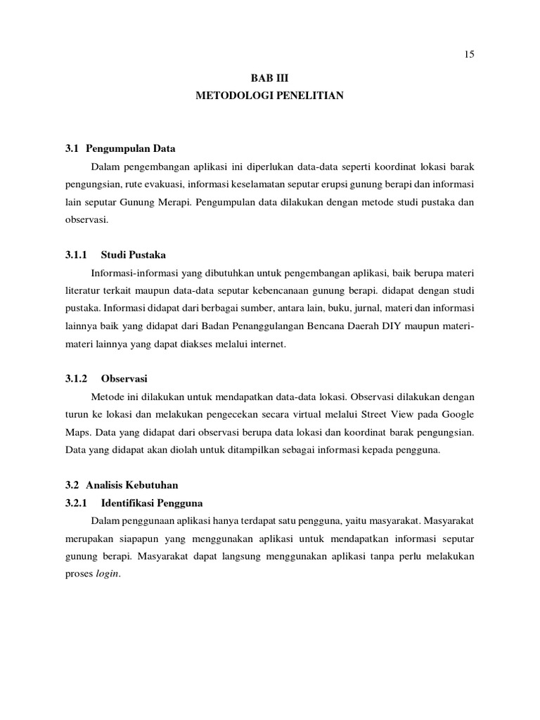 Bab 3 Metodologi Penelitian | PDF | Teknologi & Rekayasa