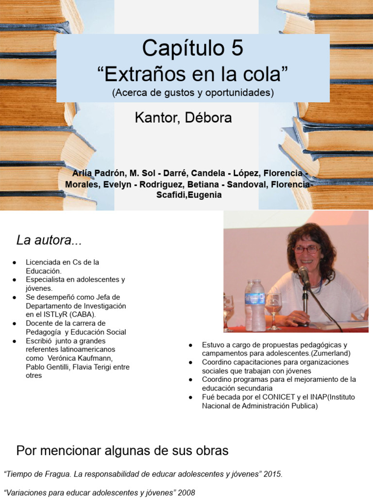 Extraños en La Cola (Acerca de Gustos y Oportunidades) | PDF ...