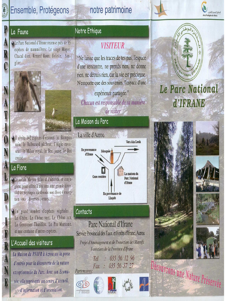 Depliant-Parc Nat Ifrane | PDF