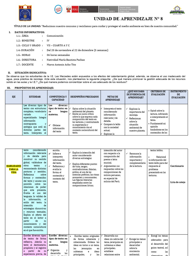 Eda 8 | PDF | Aprendizaje | Ciencia cognitiva