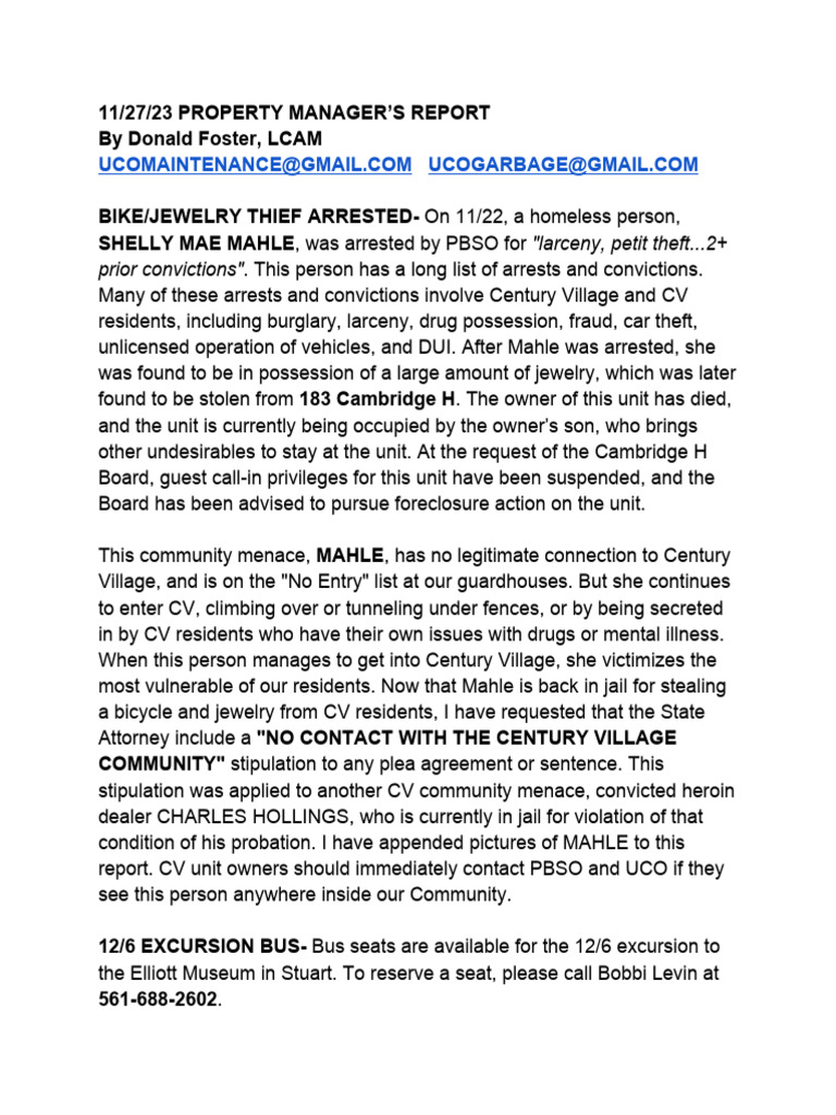 Prior Convictions". This Person Has A Long List of Arrests and ...