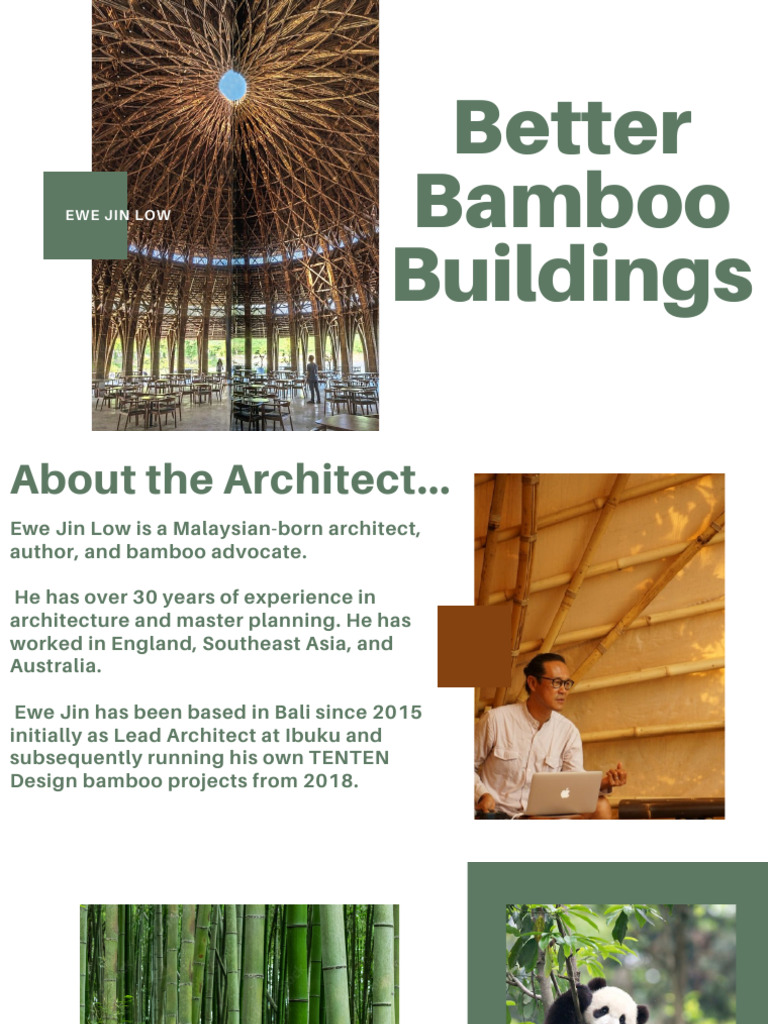 Ewe Jin Low | PDF | Bamboo | Building Engineering