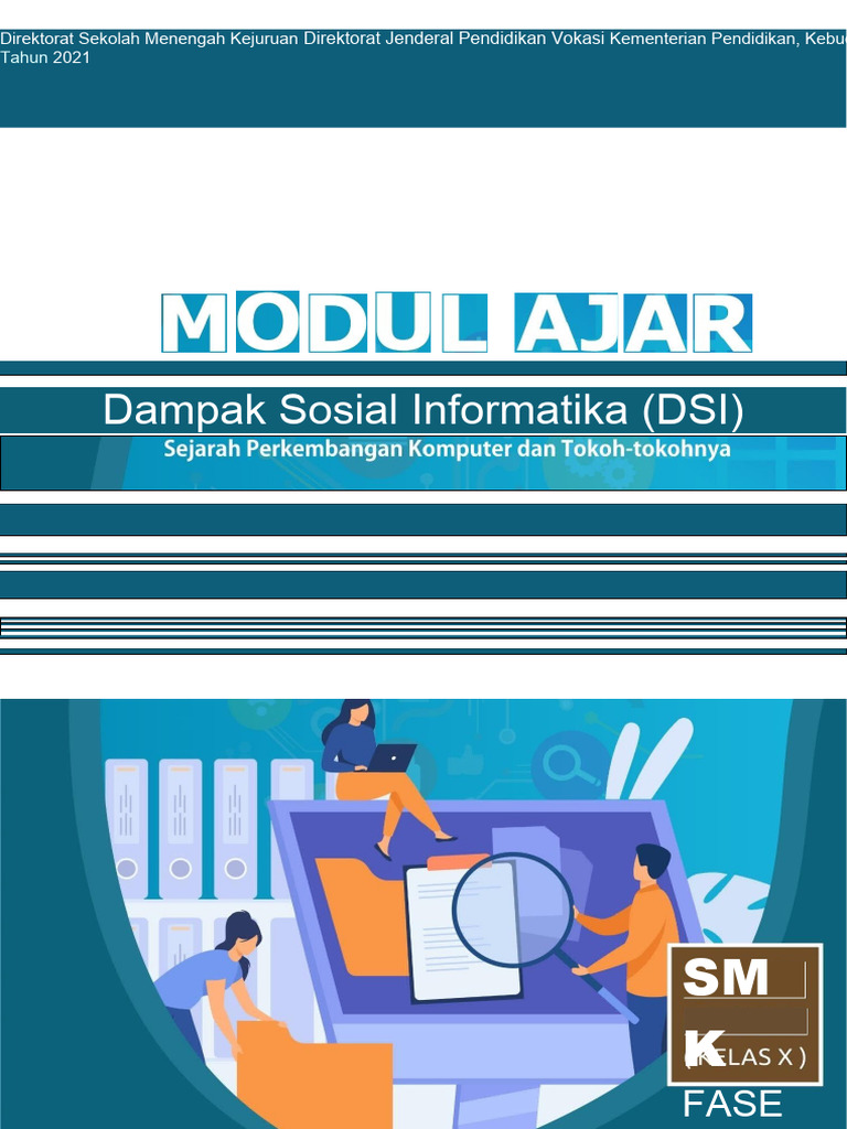 7 Modul Ajar - Dampak Sosial Informatika (DSI) Imilda Cetak | PDF