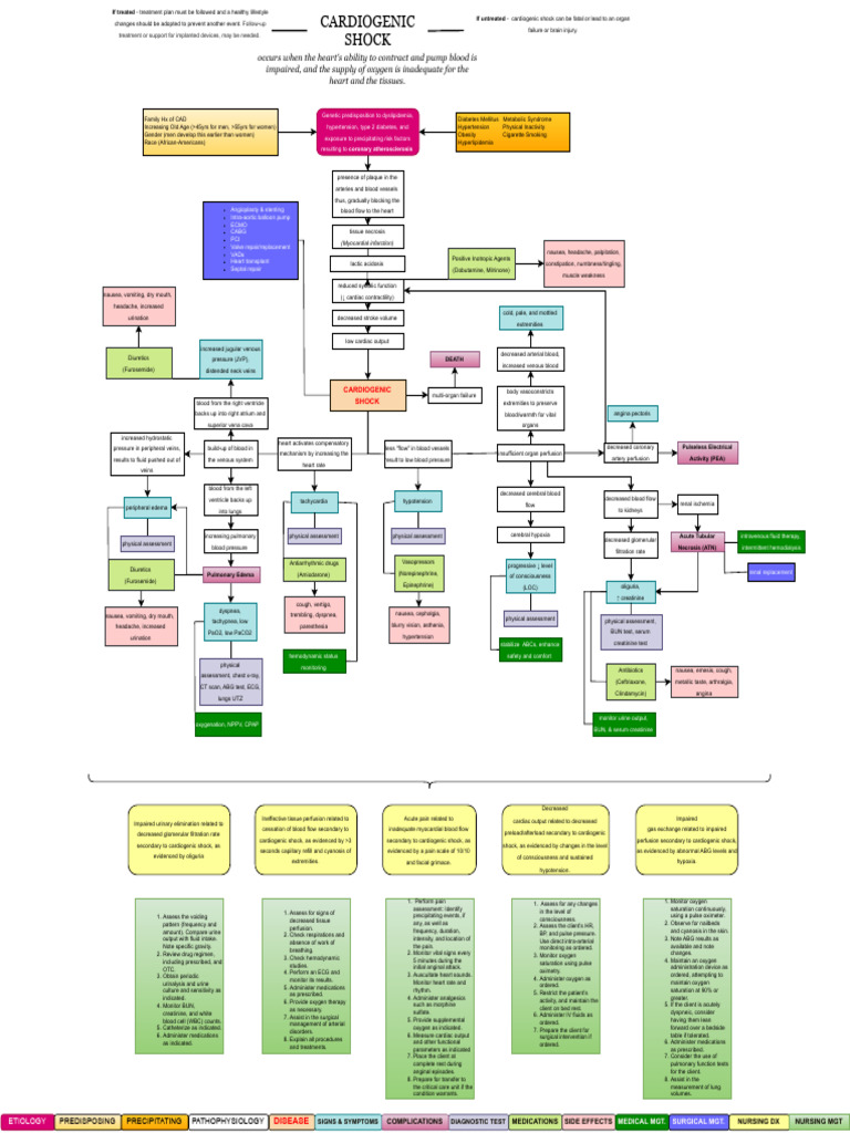 Cardiogenic Shock Overview and Management | PDF | Heart | Shock ...