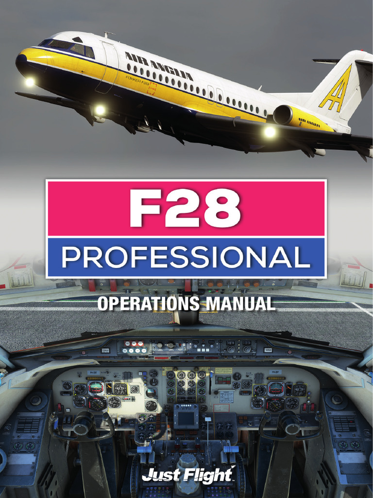 F28 Professional MSFS Operations Manual | PDF | Transport | Aerospace