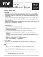 Pagsulat NG Sanggunian Apa Format: American Psychological Association ...