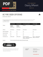 NFPA 80: Fire Door Standards Overview | PDF | Door | Window