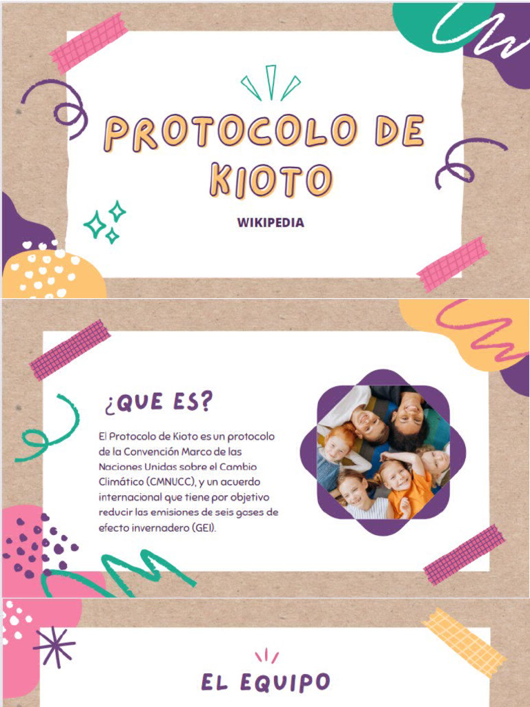 Protocolo de Kioto | PDF