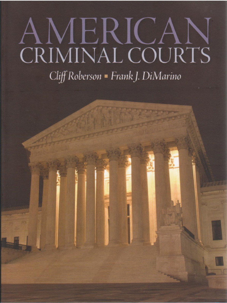 American Criminal Courts (MyCrimeKit Series) (PDFDrive) | PDF ...