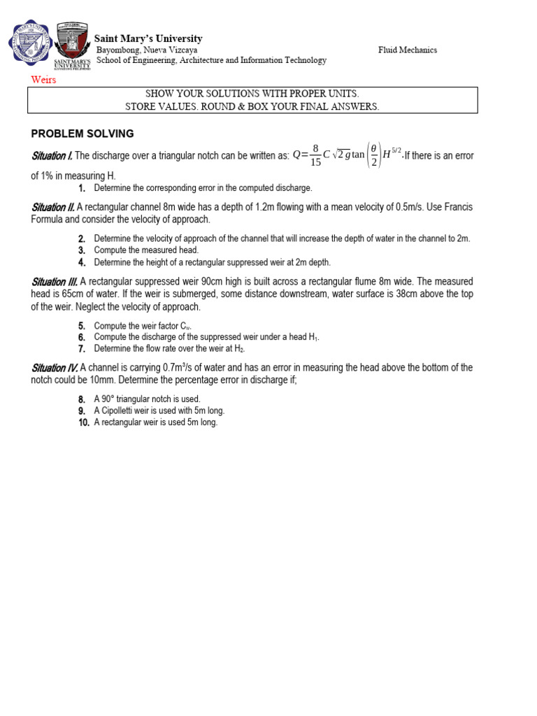 Problem Set | PDF