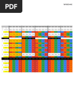Grade 12 Timetable 2025 | PDF
