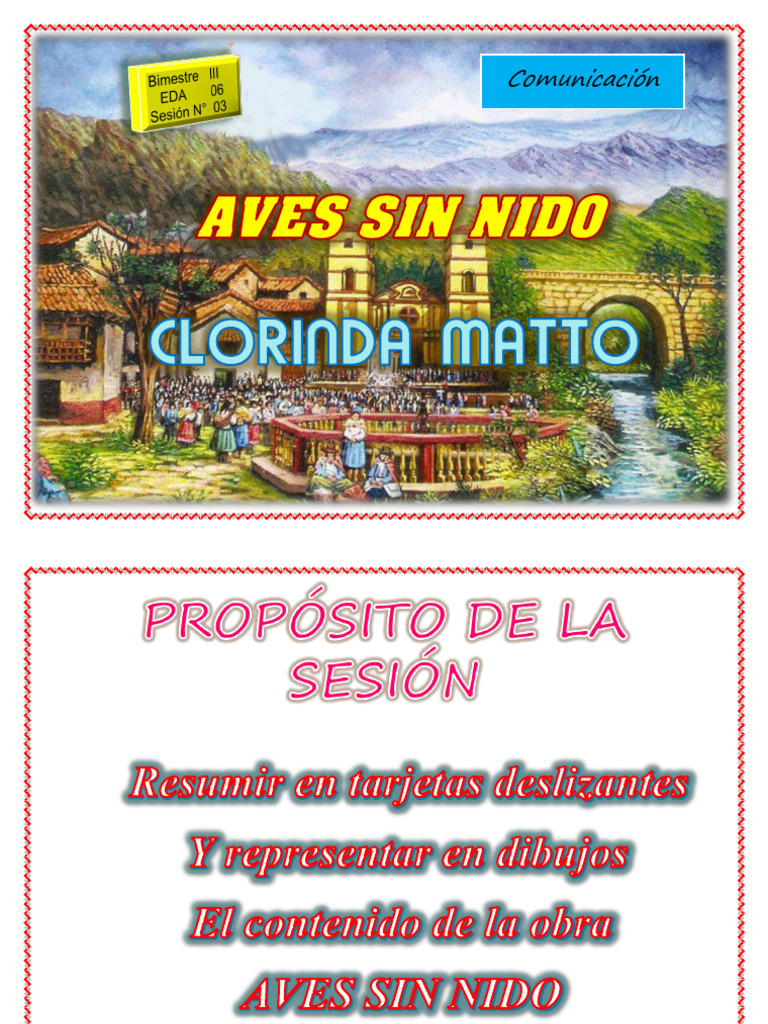 Aves Sin Nido | PDF