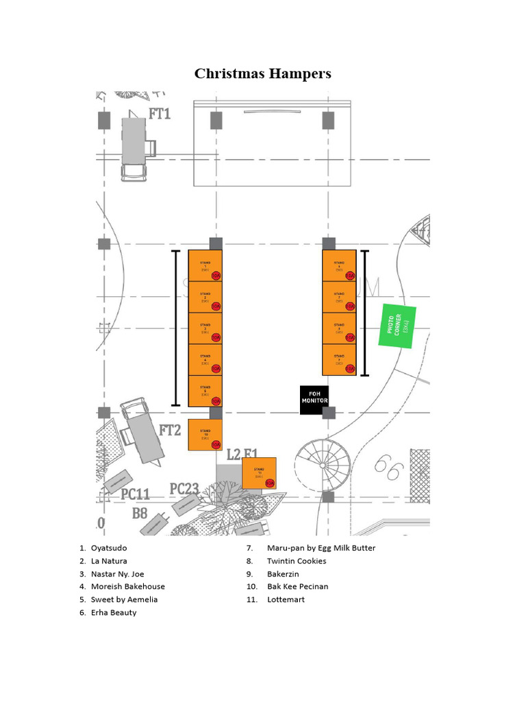 Mall Event Layout Sample | PDF | Home & Garden | Wellness