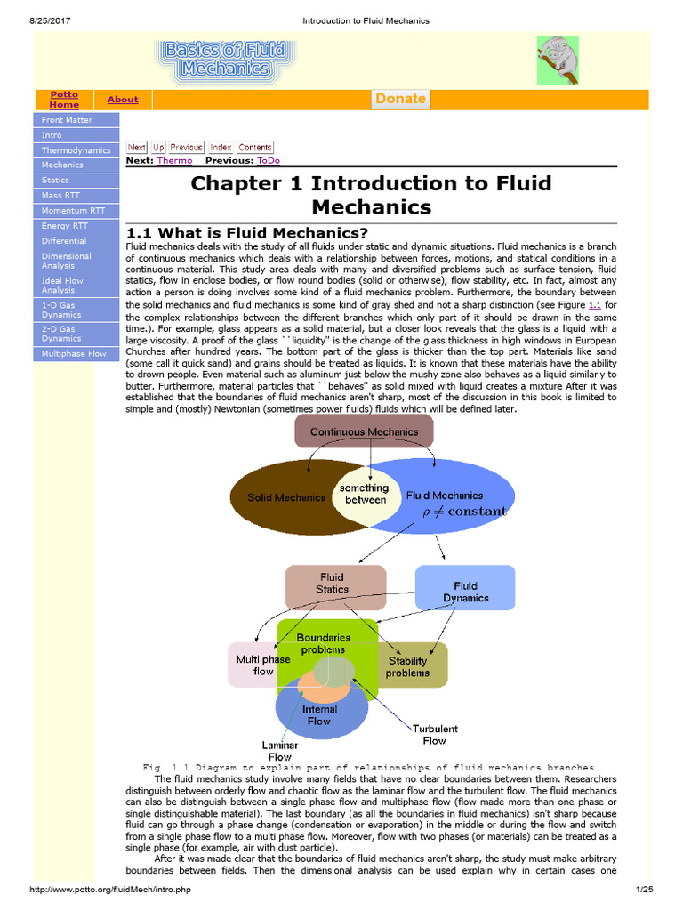 Chpt-1 - Introduction To Fluid Mechanics - 2 | PDF | Fluid Mechanics | Viscosity