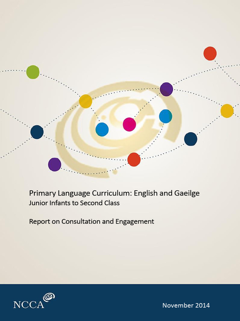 Primary Language Curriculum English and Gaeilge Junior Infants To ...