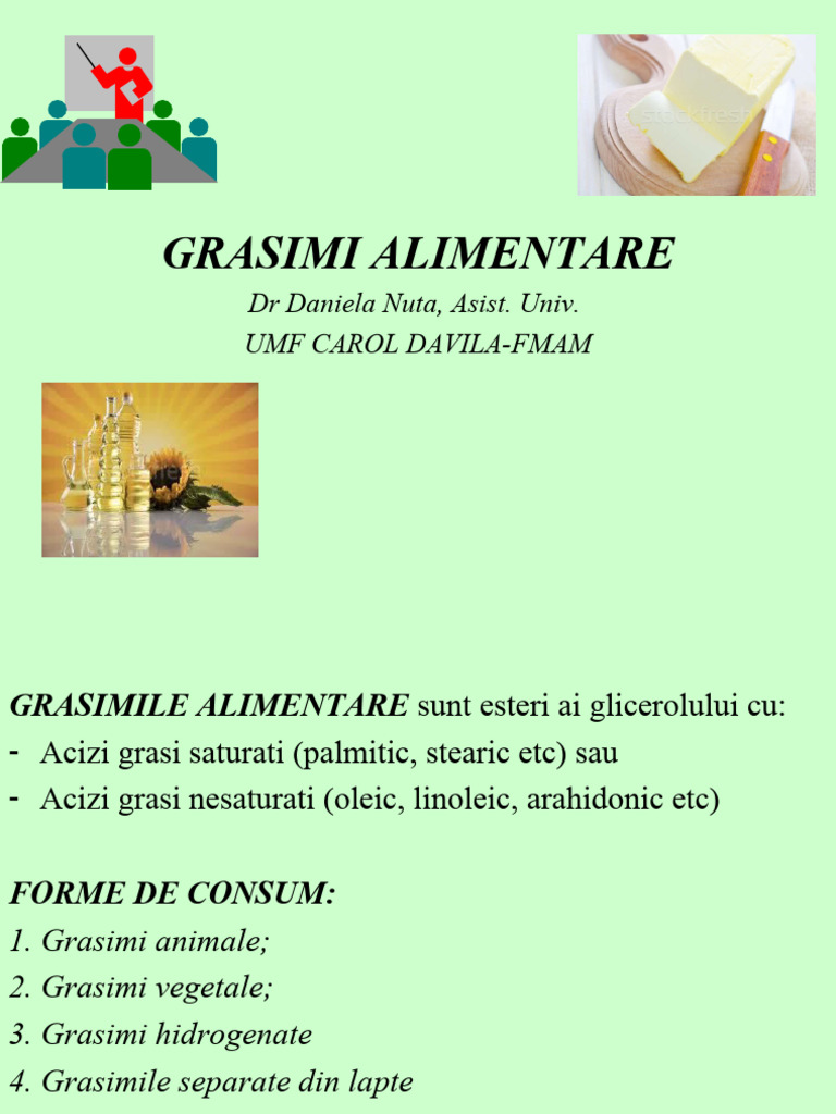 LP 6 - Grasimi Alimentare | PDF