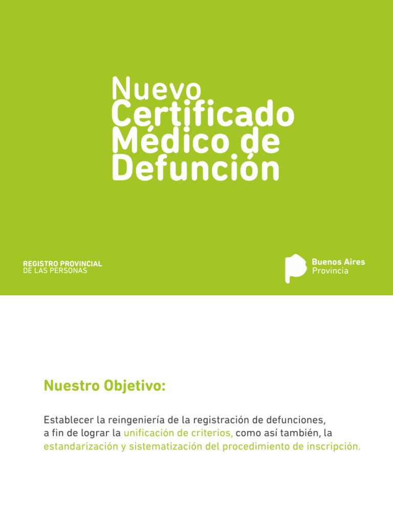 Nuevo Certificado de Defunción | PDF | Cremación | Muerte Nuevo Certificado de Defunción | PDF | Cremación | Muerte