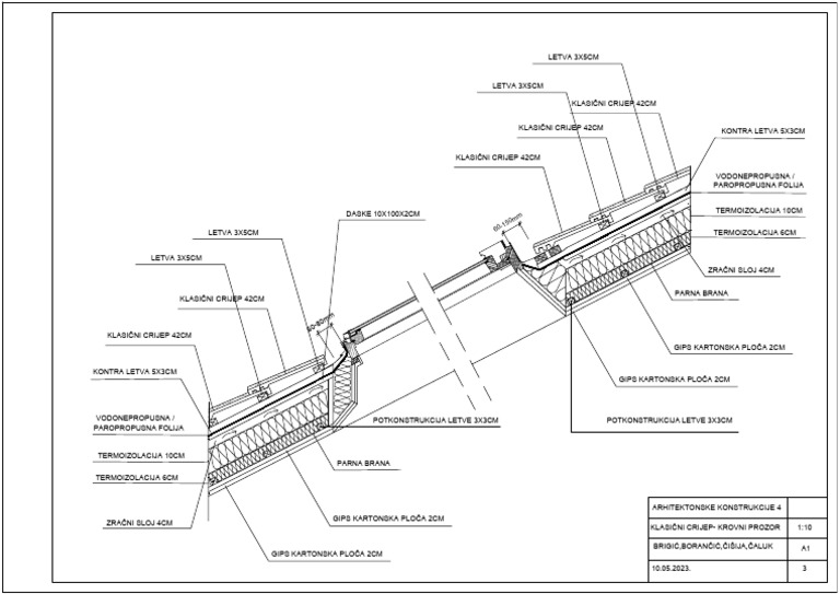 Krovni Prozor Detalj Za Print | PDF