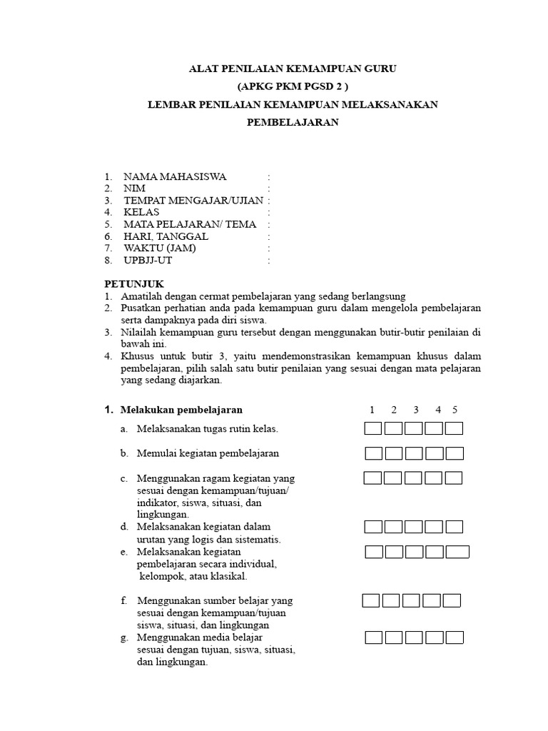 Apkg PKM PGSD 2 Lengkap | PDF
