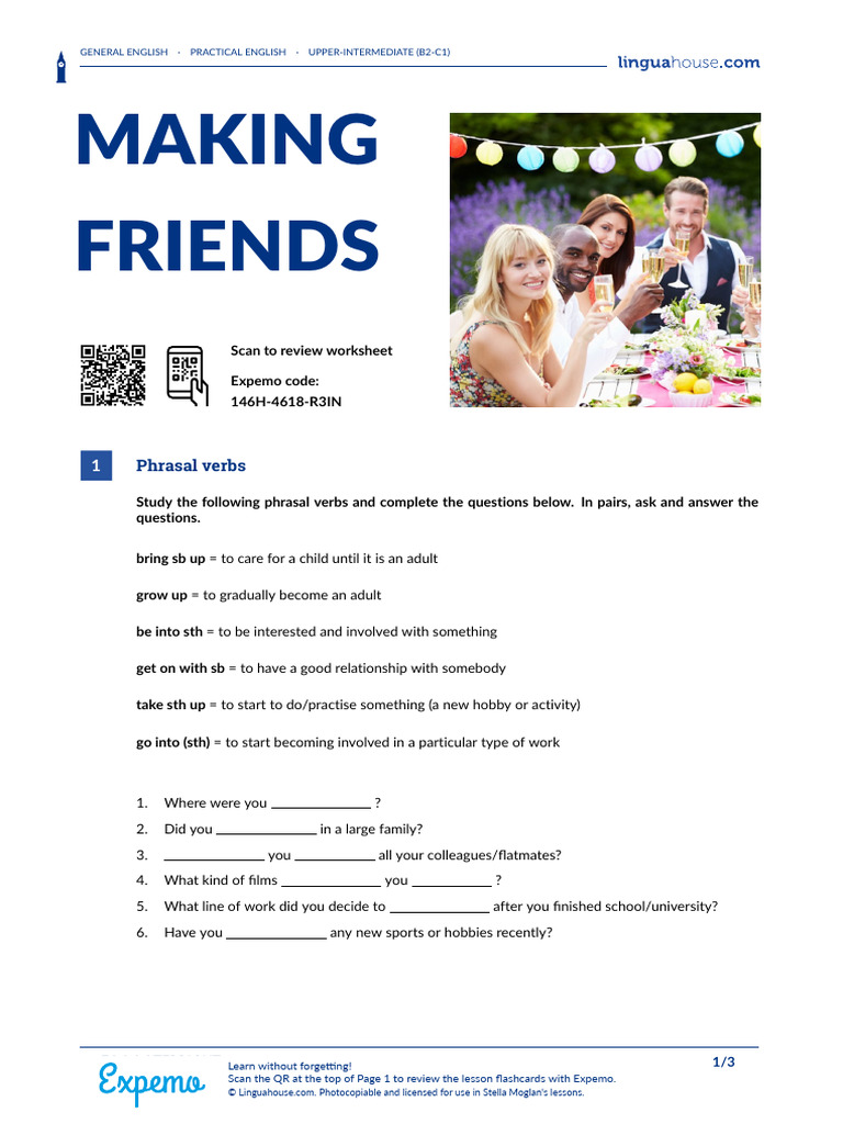 Making Friends British English Student Ver2 | PDF | Linguistics | Grammar