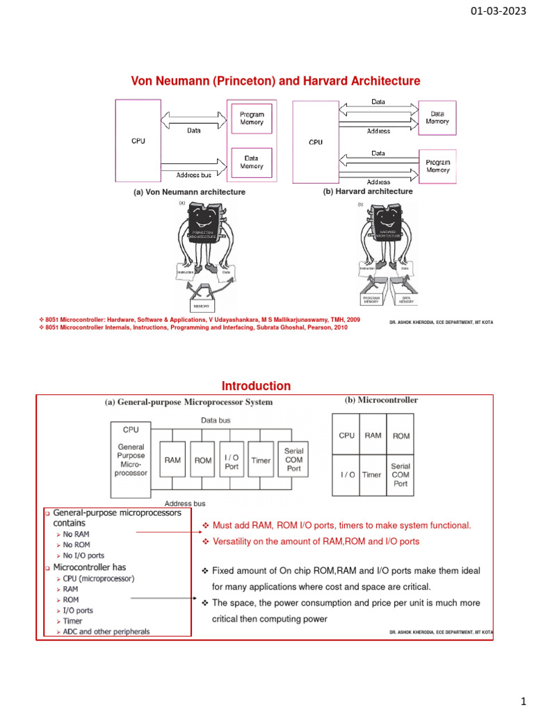 8051 Introduction | PDF | Microcontroller | Assembly Language