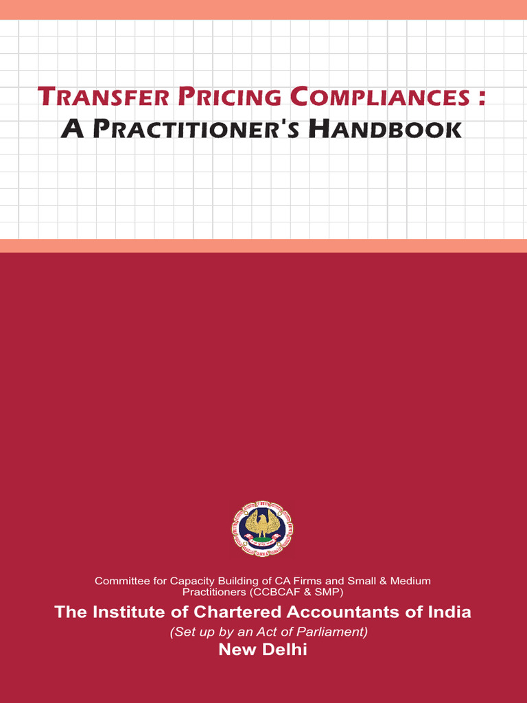 (J) Transfer Pricing Compliances A Practitioner's Handbook - CCBCAF ...