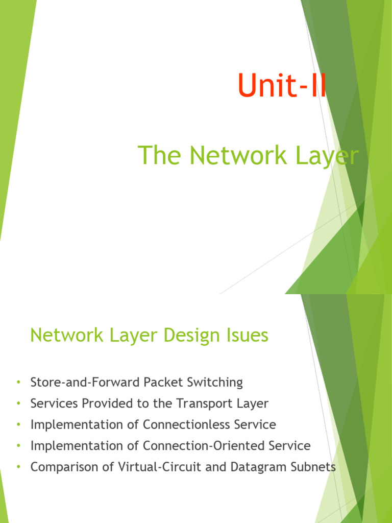 Unit 2 Network Layer | PDF | Networking | Multiprotocol Label Switching