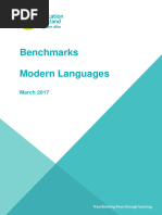 First Level Curriculum Benchmarks Guide | PDF | Educational Assessment ...