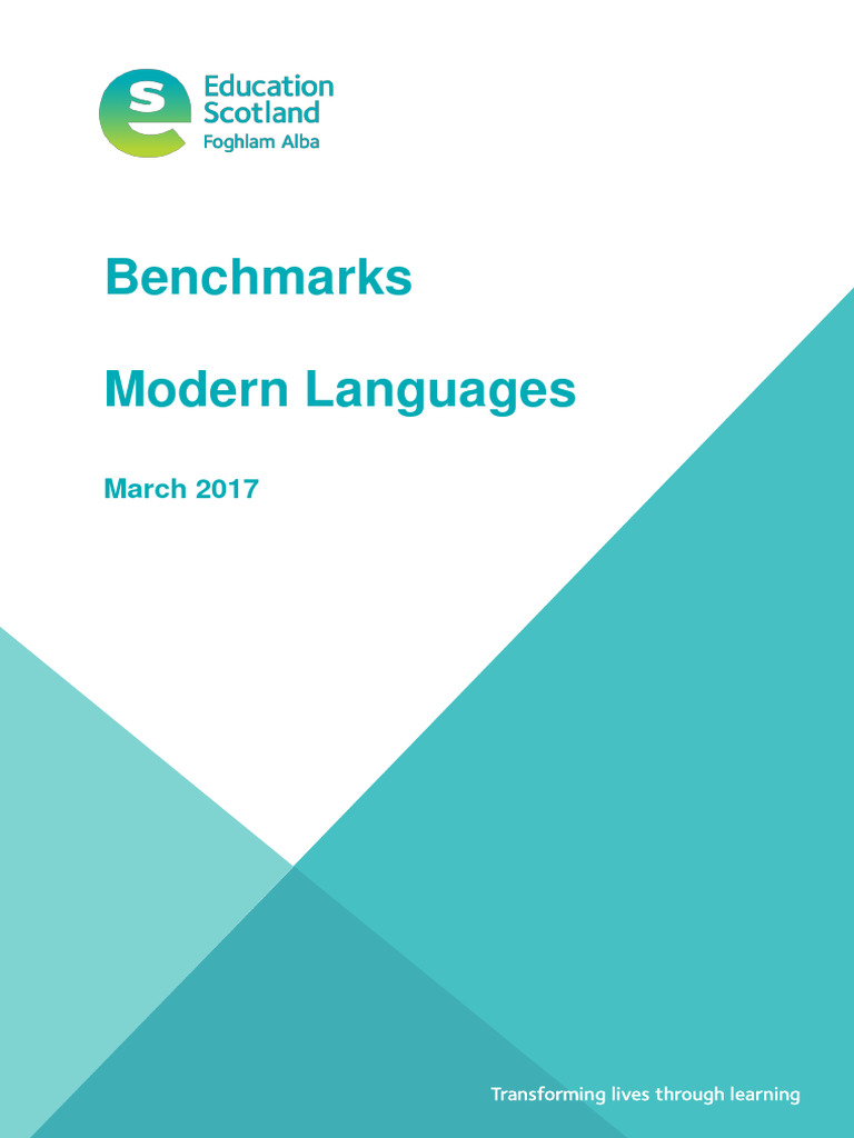 Benchmarks Modern Languages: March 2017 | PDF | Educational Assessment ...