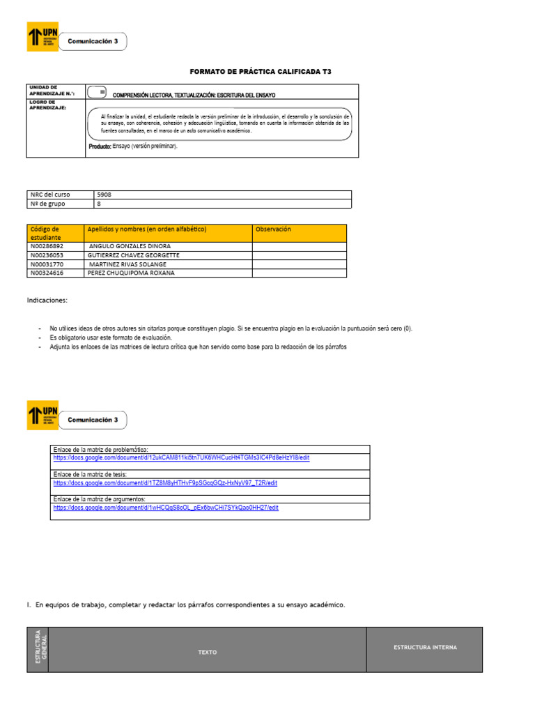 Práctica Calificada T3 | PDF | Sustentabilidad | Business