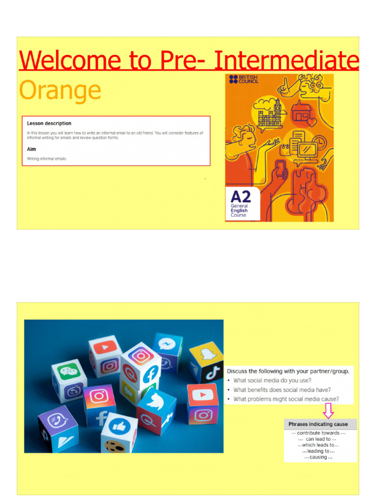 Pre Intermediate | PDF