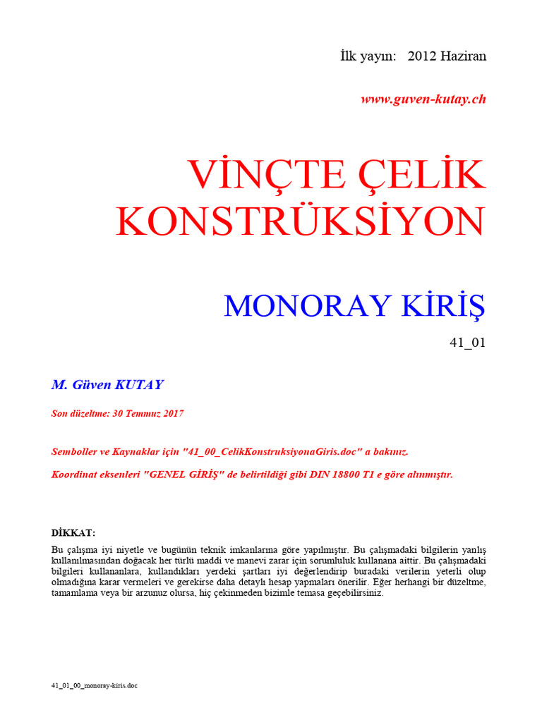 41 01 00 Monoray-Kiris | PDF