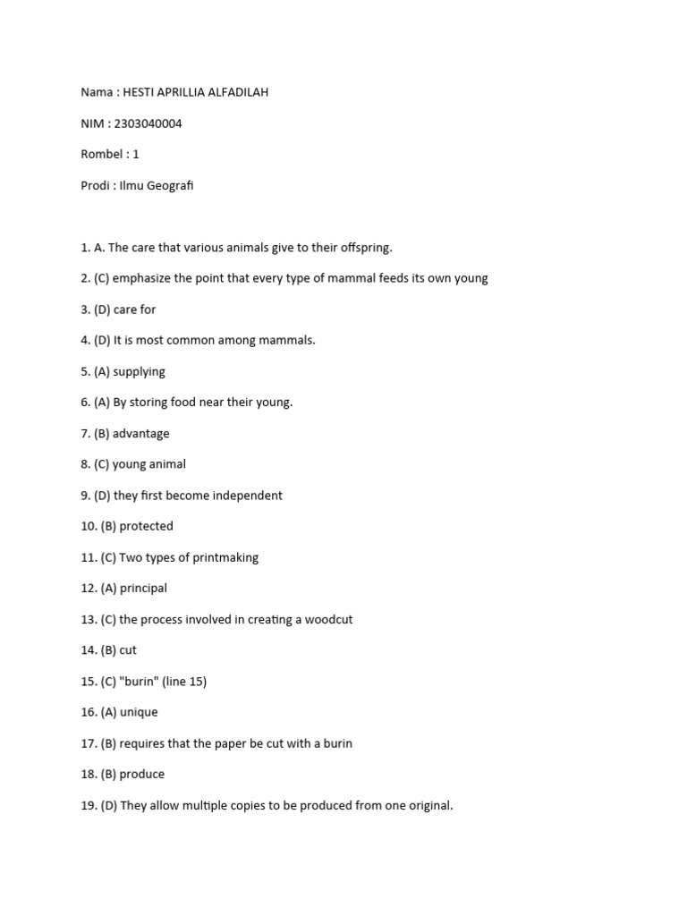 English Reading Text | PDF