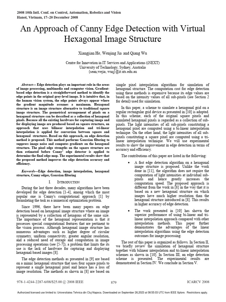 An Approach Of Canny Edge Detection With Virtual Pdf
