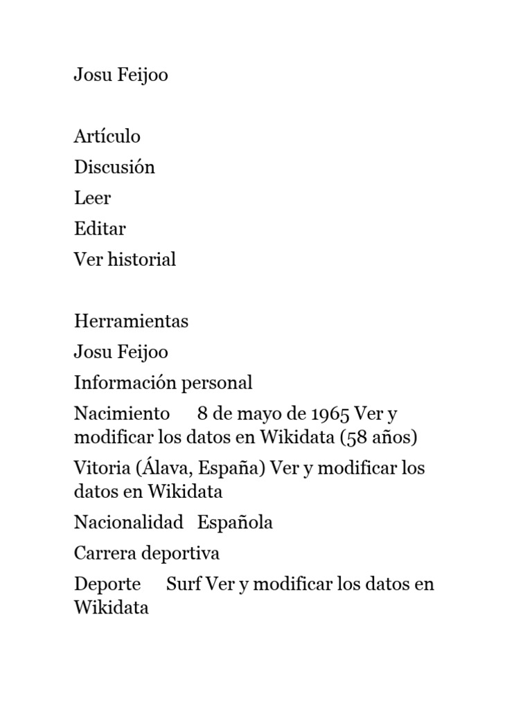 Josu Feijoo | PDF | Montañas