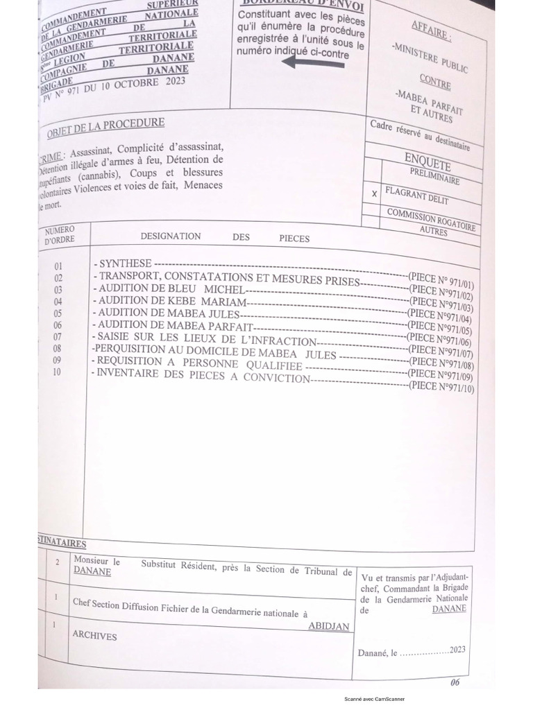 procédure pratique opj | PDF