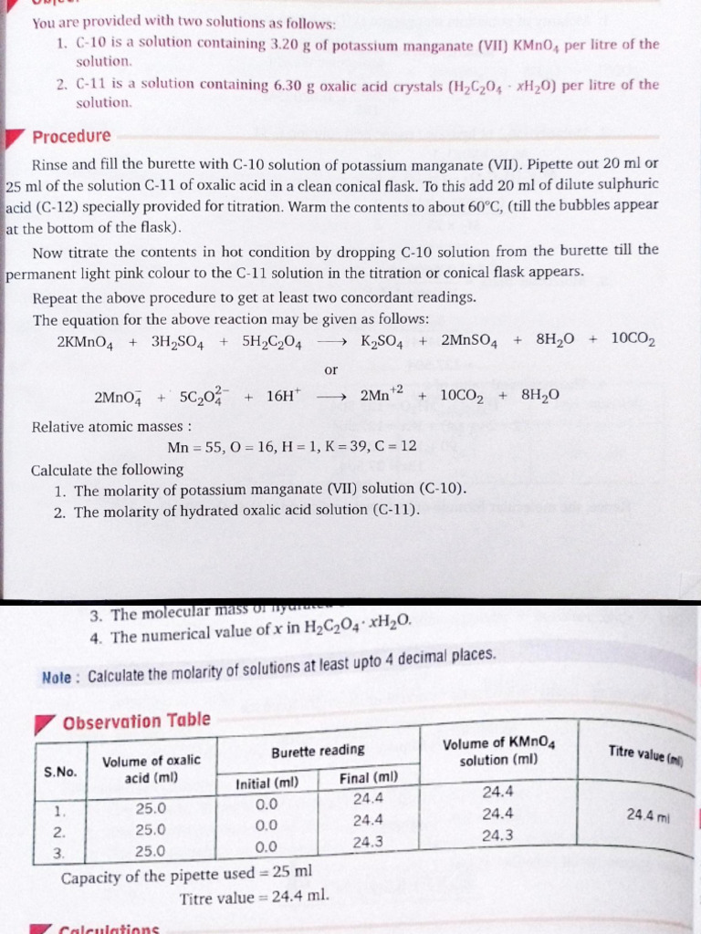 Titration Experiments | PDF | Titration | Chemistry Titration Experiments | PDF | Titration | Chemistry