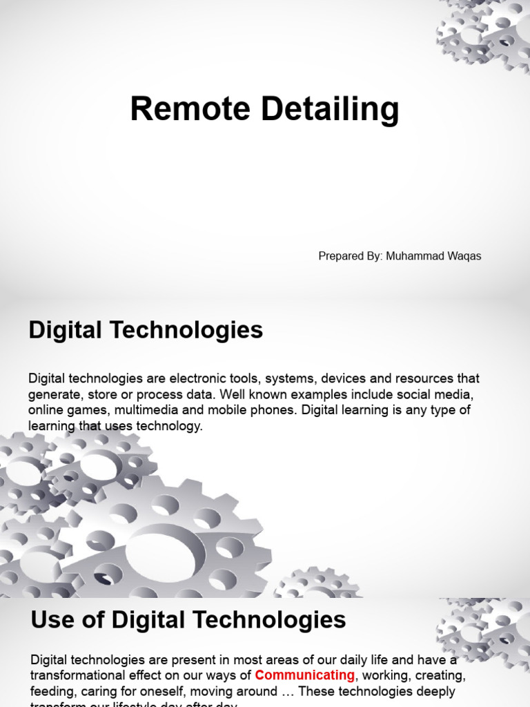 Digital Technology | PDF | Communication | Telephone