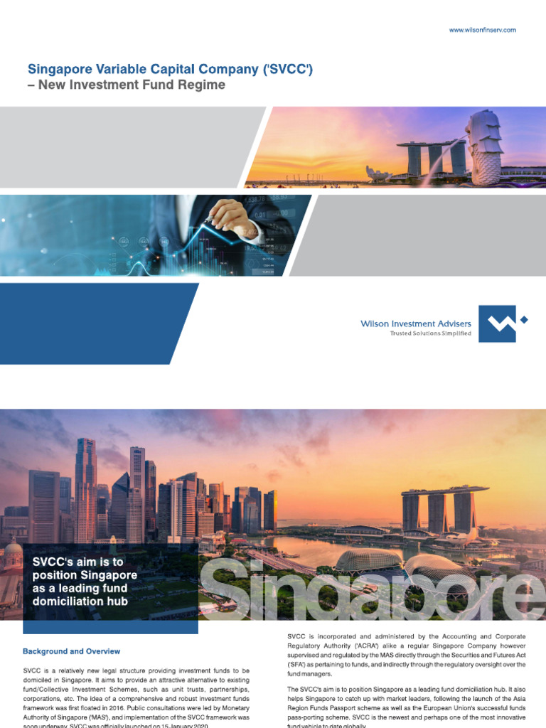 Svcc Regulatory Framework Pdf