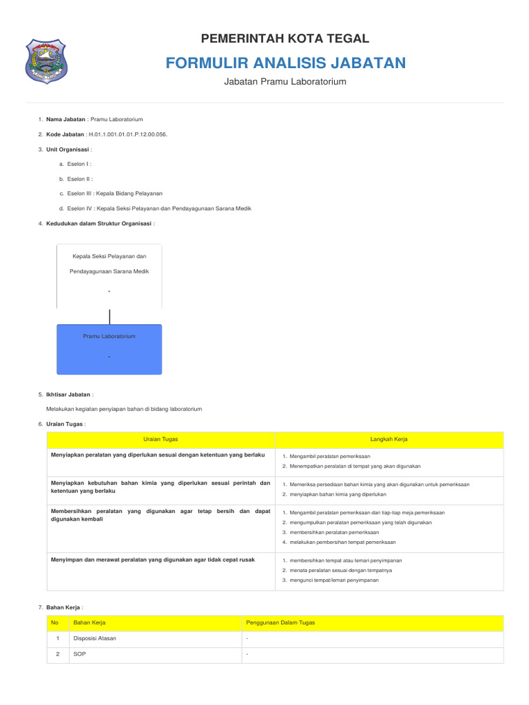 Deskripsi Tugas Pramu Laboratorium | PDF