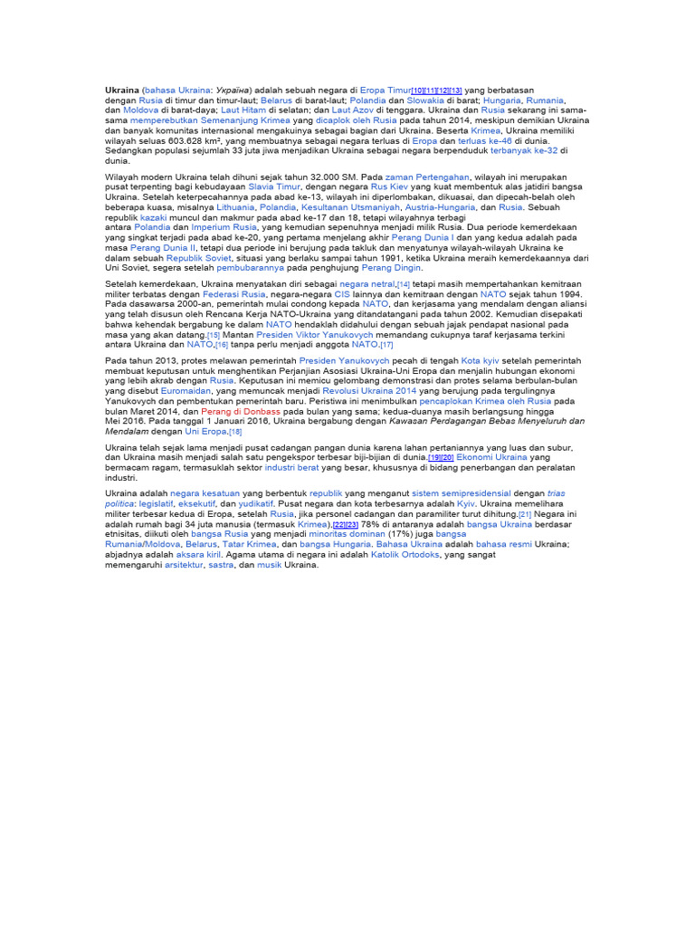 Ukraina | PDF | Perjalanan