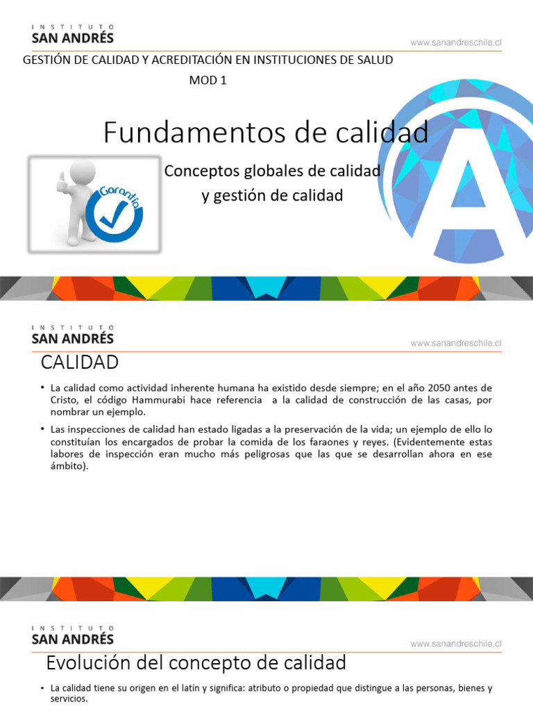 Fundamentos de Calidad | PDF | Calidad (comercial) | Business