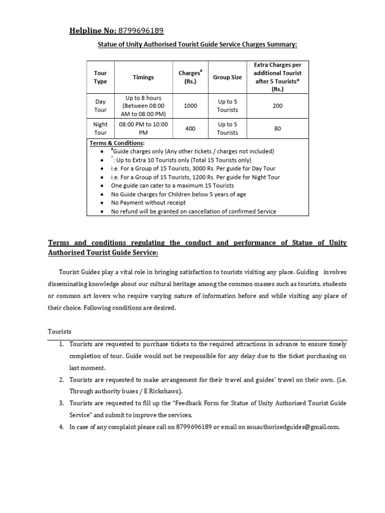 Guide Services | PDF | Tourism | Transport