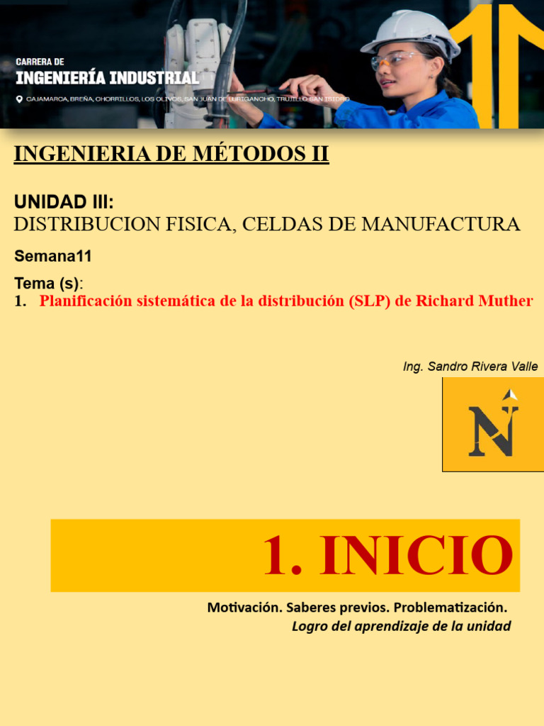 S11 Planificación Sistemática de La Distribución. SLP. Richard Muther UG | PDF | Cognición ...
